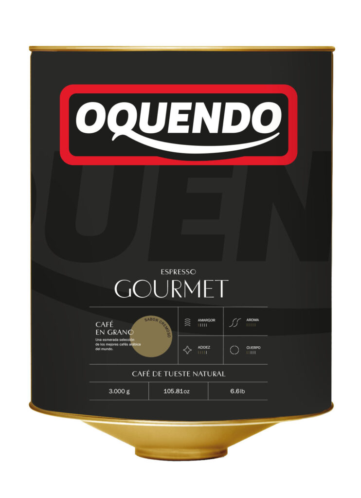Oquendo Espresso Gourmet Coffee Beans 3kg Tin - Carita Coffee