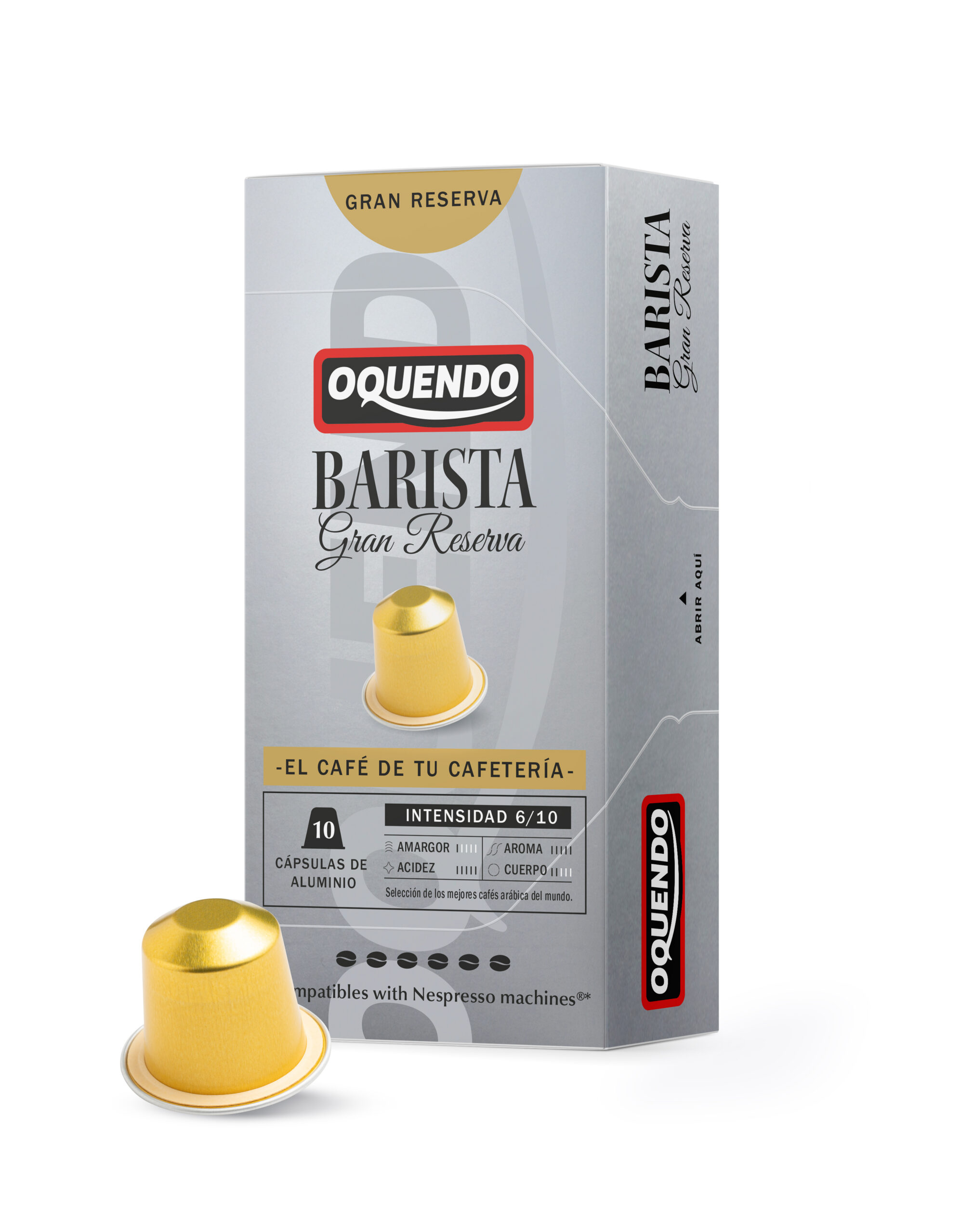 Oquendo Gran Reserva Nespresso® Compatible Coffee Pods (Pack of 10)